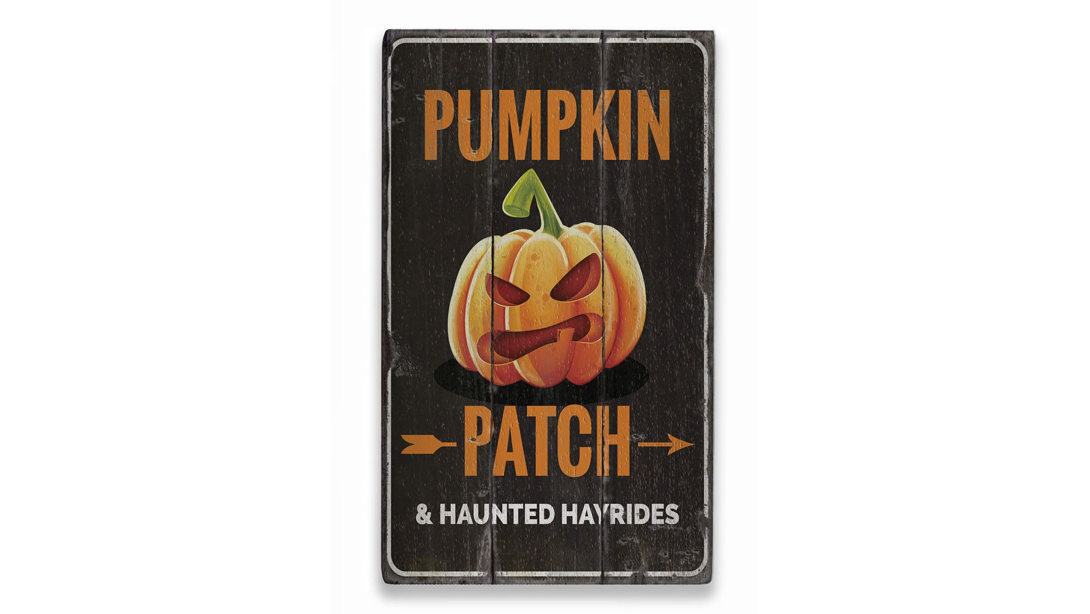 Pumpkin Patch Decor Sign Halloween Pumpkin Signs Wood Scary - Etsy UK