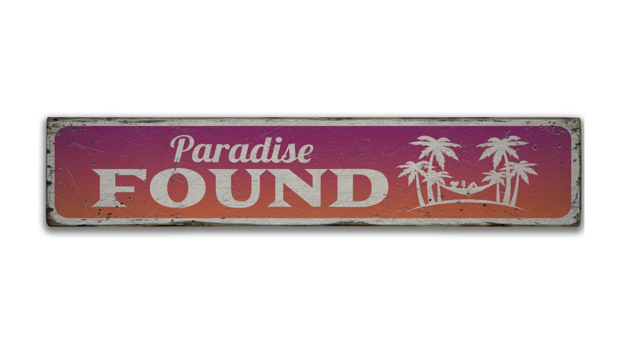 Paradise Beach Signs Wooden Paradise Decor Wall Palms Gift - Etsy Canada