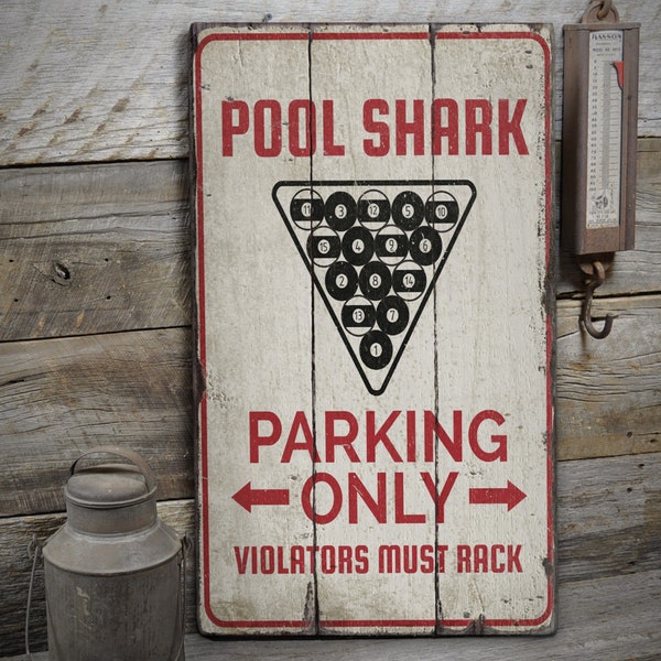 Pool Shark Sign - Etsy