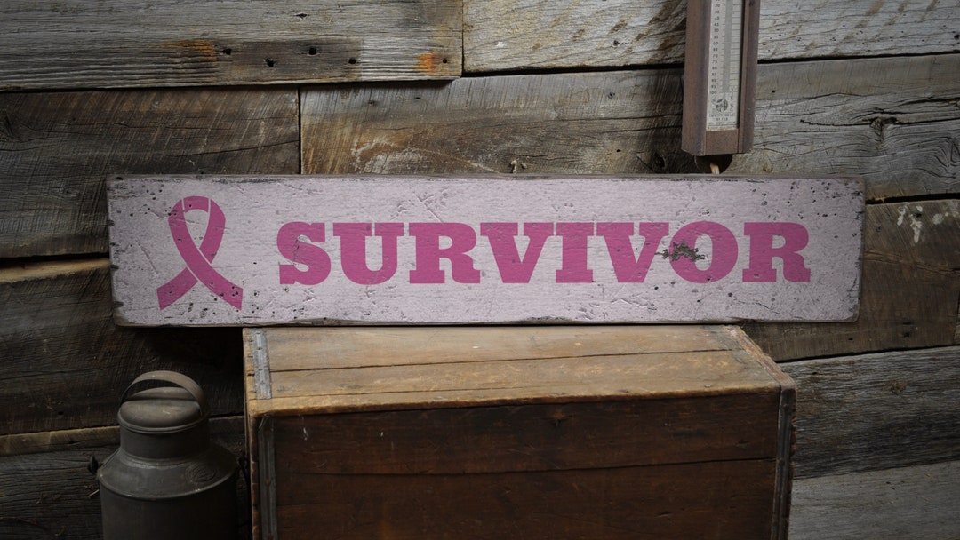 Cancer Survivor Sign, Breast Cancer Wooden Signs, Moms Present, Beat ...