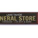 Vintage Lake General Store Sign, General Store Decor, Live Bait Sign ...