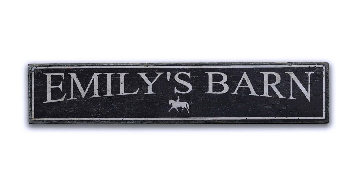 Horse Stable Sign, Horse Stall Sign, Custom Horse Sign, Horse Lover ...