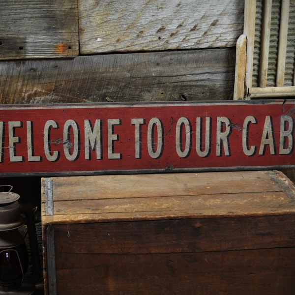 Primitive Welcome - Etsy