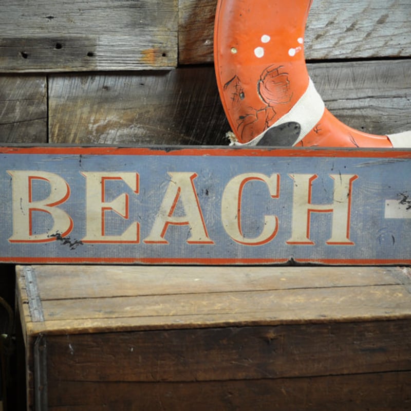 Beach Arrow Sign - Etsy