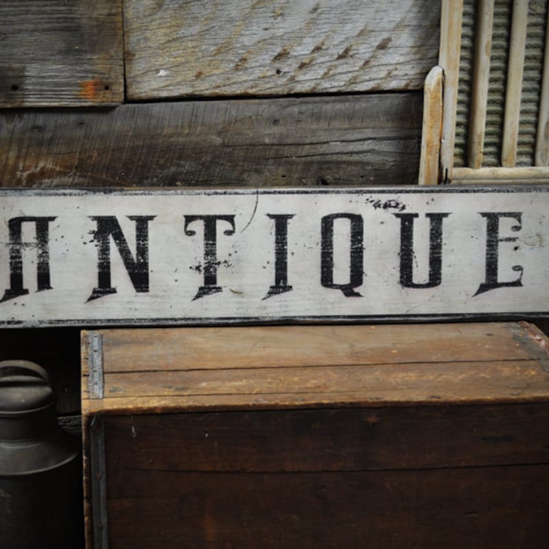 Antique Wooden Sign - Etsy