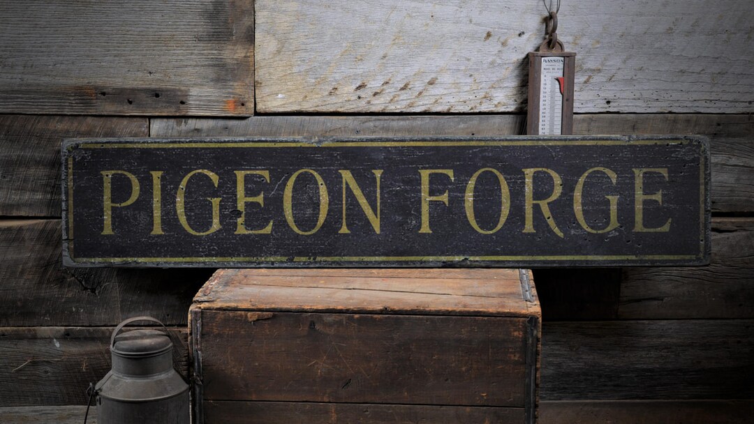 Pigeon Forge Sign, Pigeon Forge Decor, Smoky Mountain Decor, Smoky ...