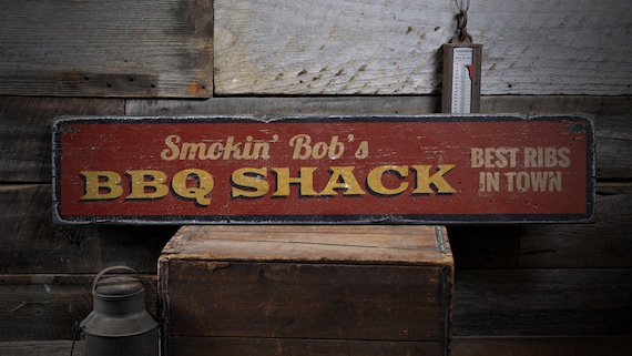 Vintage Bbq Wooden Sign I Got A Vintage Bbq For Free! Totally New At