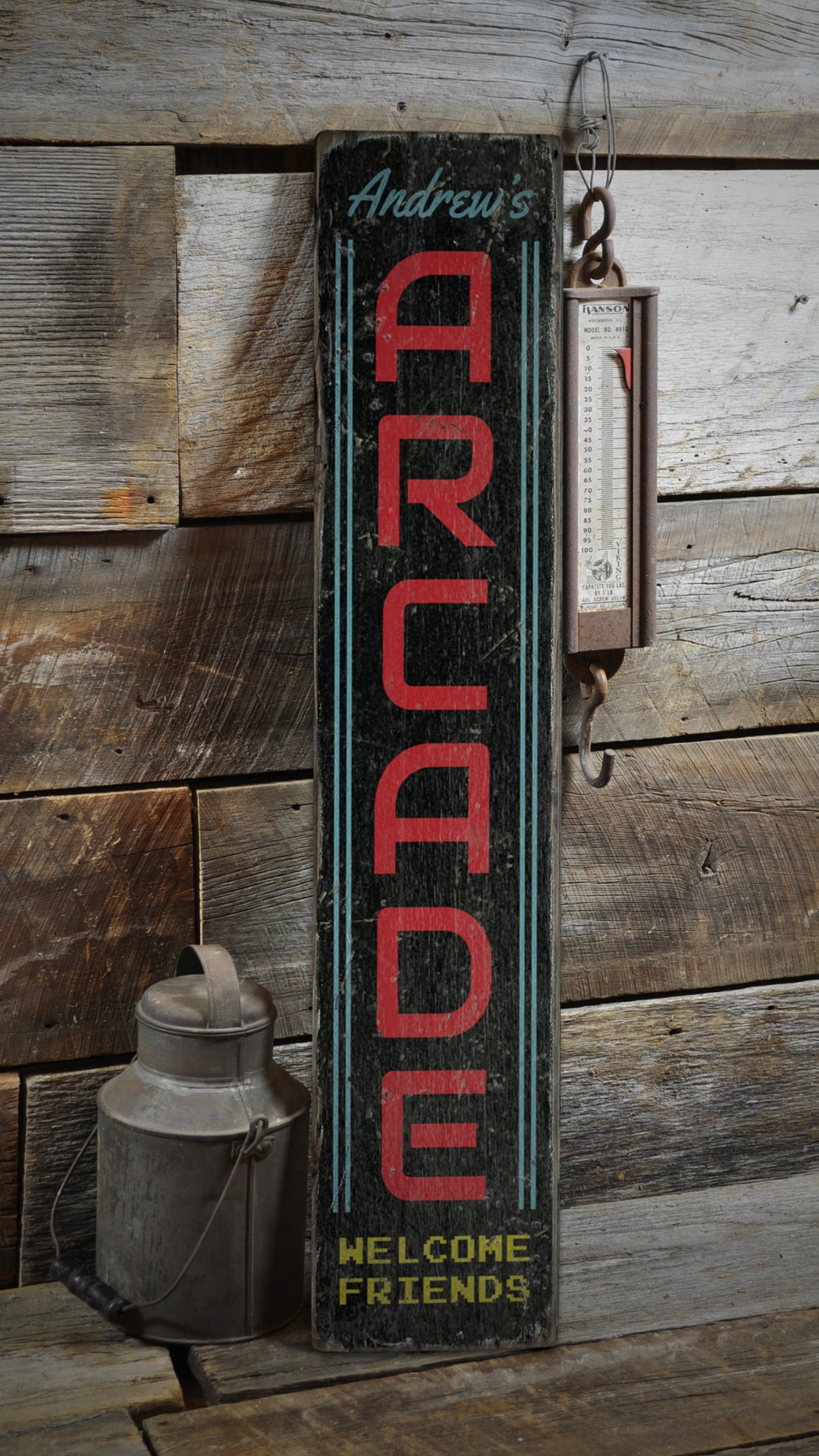 Arcade Room Sign, Wood Arcade Sign, Wooden Arcade Sign, Arcade Decor ...