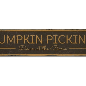 Pumpkin Picking Sign, Pumpkin Patch Sign, Fall Lover Sign, Wooden ...