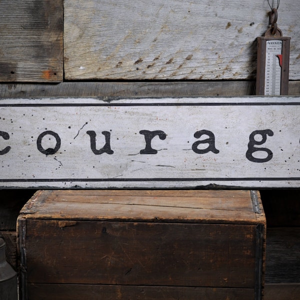 Courage Sign - Etsy