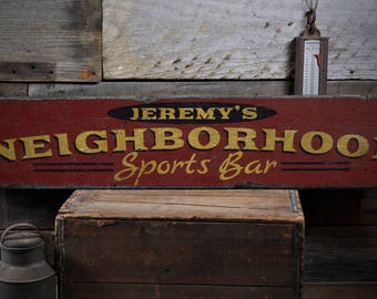 Sports Bar Decor - Etsy