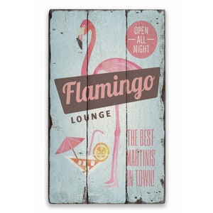 Flamingo Lounge Sign, Flamingo Sign, Flamingo Lover Decor Gift, Lounge ...