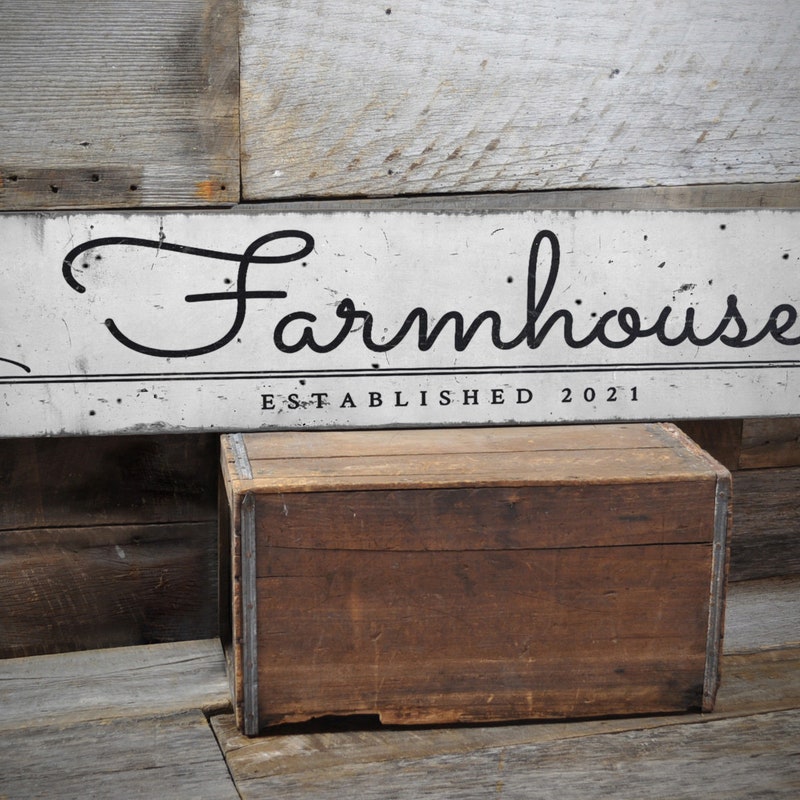 Farmhouse Signs - Etsy