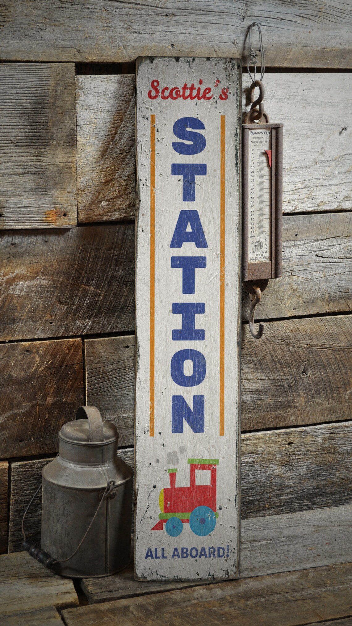 Kids Train Sign Wooden Train Sign Child's Gift - Etsy