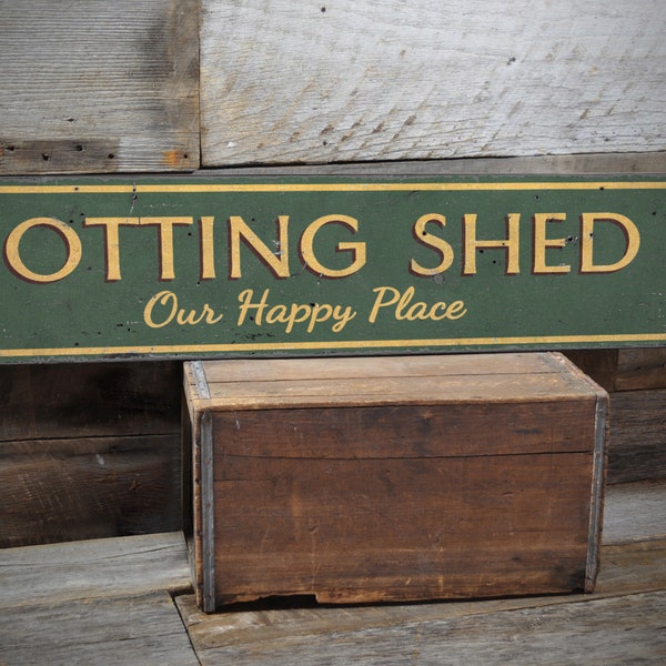 Potting Shed Sign - Etsy
