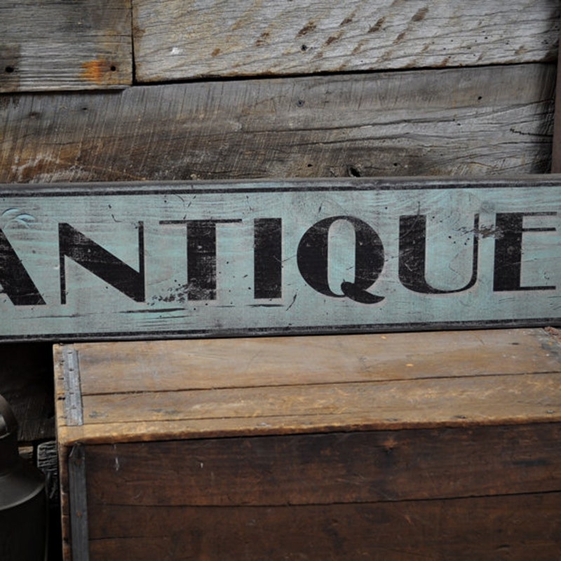 Antiques Sign - Etsy