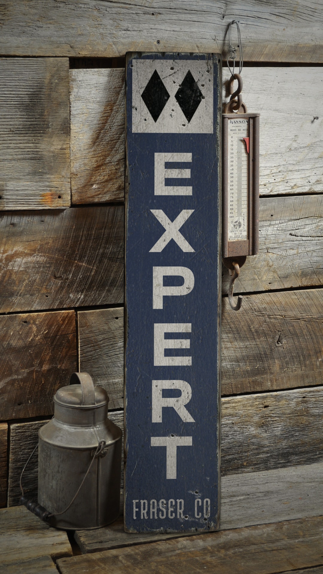 Expert Signs, Wooden Ski Expert Sign, Expert Wooden Sign, Wooden Lodge ...