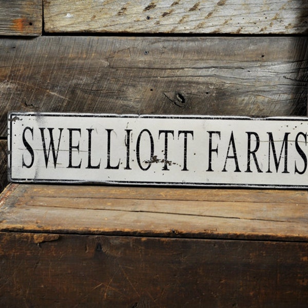 Distressed Sign - Etsy