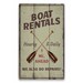 Boat Rentals Sign, Lake Boat Sign, Rentals for Boat, Antique Lake Decor ...
