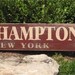 The Hamptons, New York Directional Wood Sign Rustic Hand Made Vintage ...