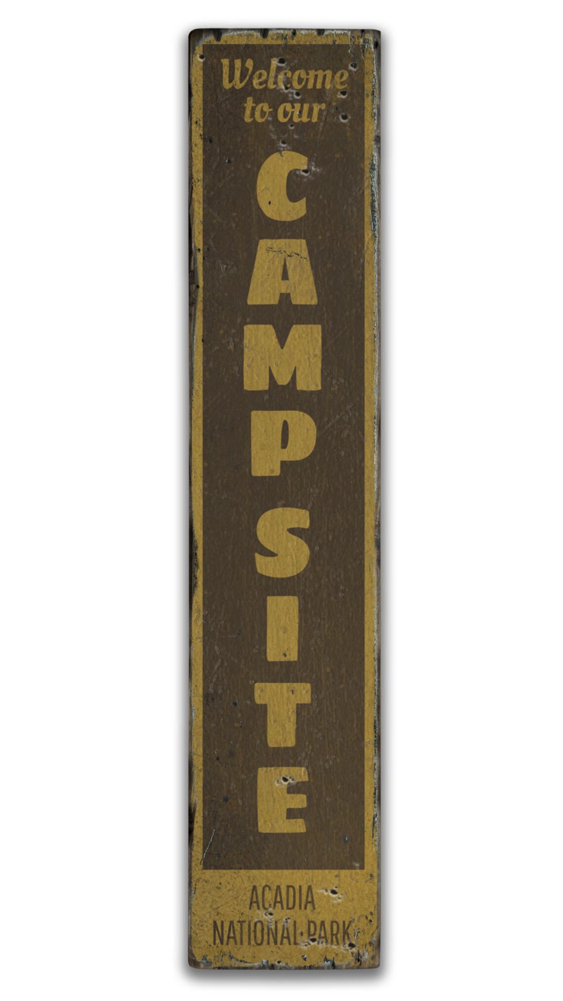 Camp Site Sign Outdoors Camping Sign Camping Decor Wooden | Etsy