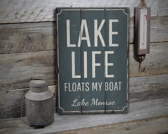 Life is Better at the Lake Sign Lake House Sign Lake Decor - Etsy