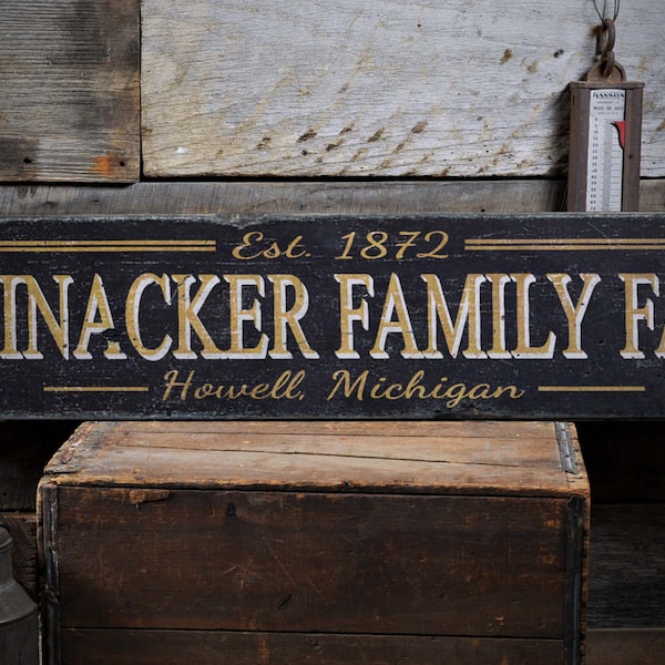 Antique Farm Sign - Etsy