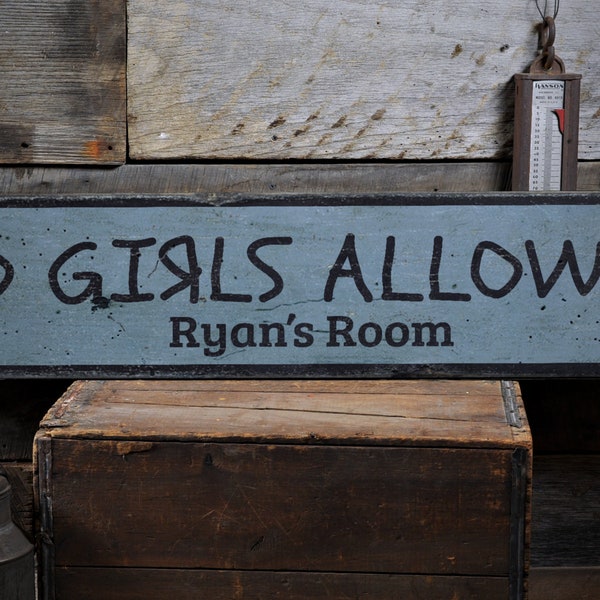 Boys Room Sign - Etsy