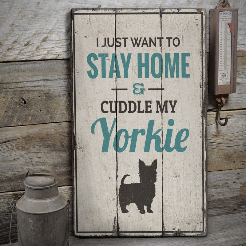 Yorkie Signs - Etsy