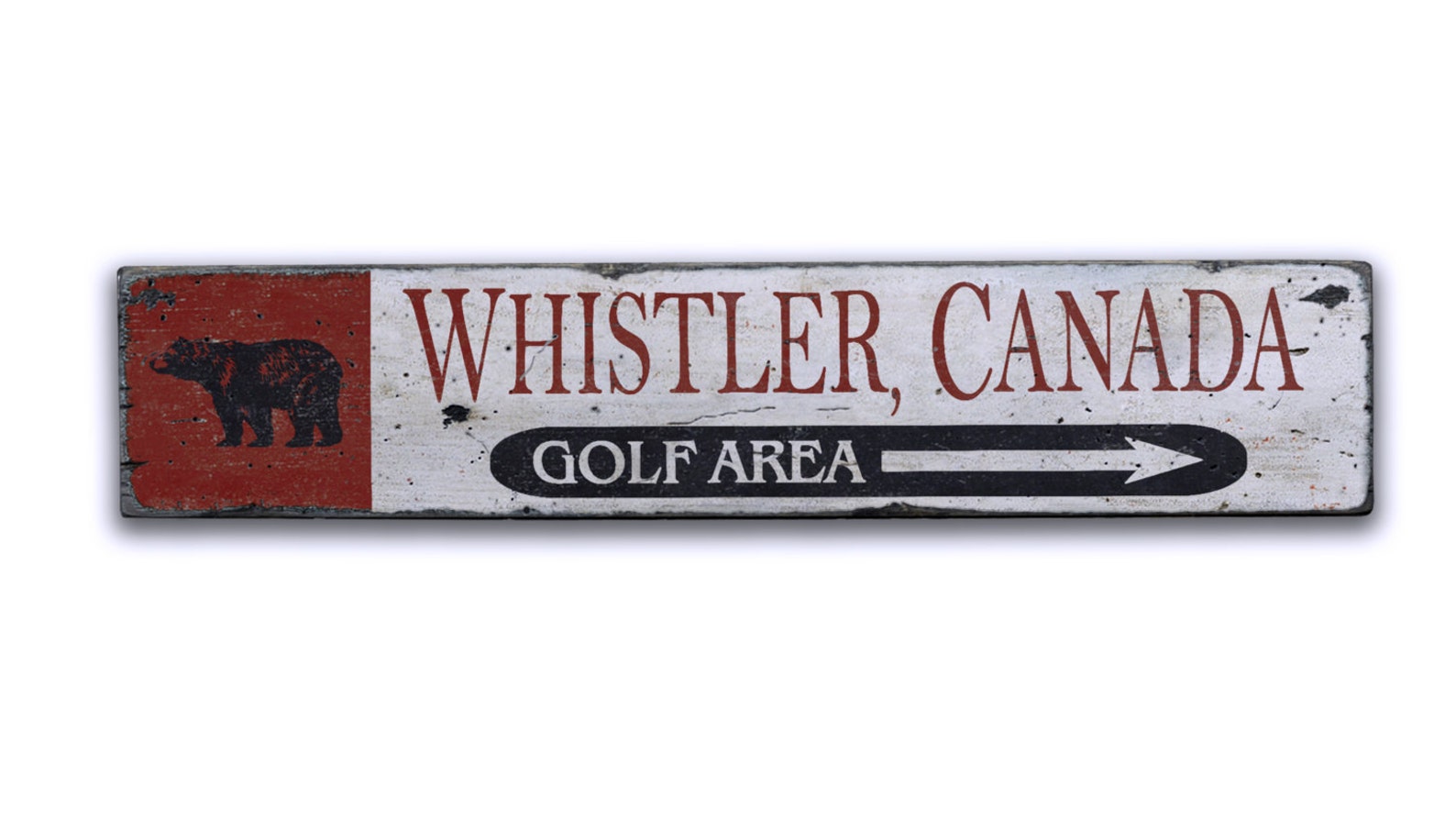 Golfer Gift Custom Golf Sign Rustic Golf Sign Golf Wall - Etsy