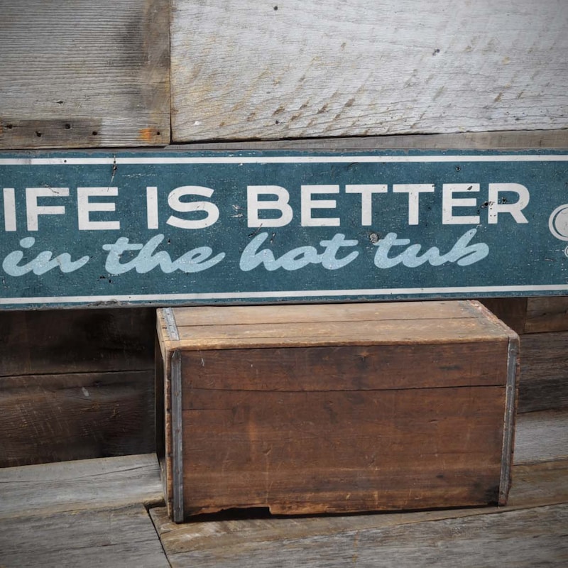 Hot Tub Signs - Etsy