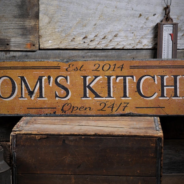 Custom Kitchen Sign - Etsy