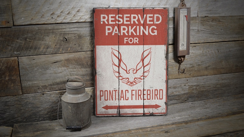Pontiac Firebird Sign, Garage Pontiac Firebird Sign, Pontiac Gift ...