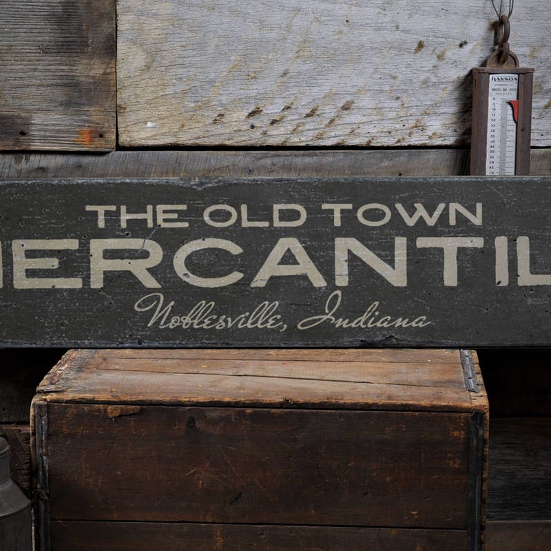 Vintage Wood Sign - Etsy