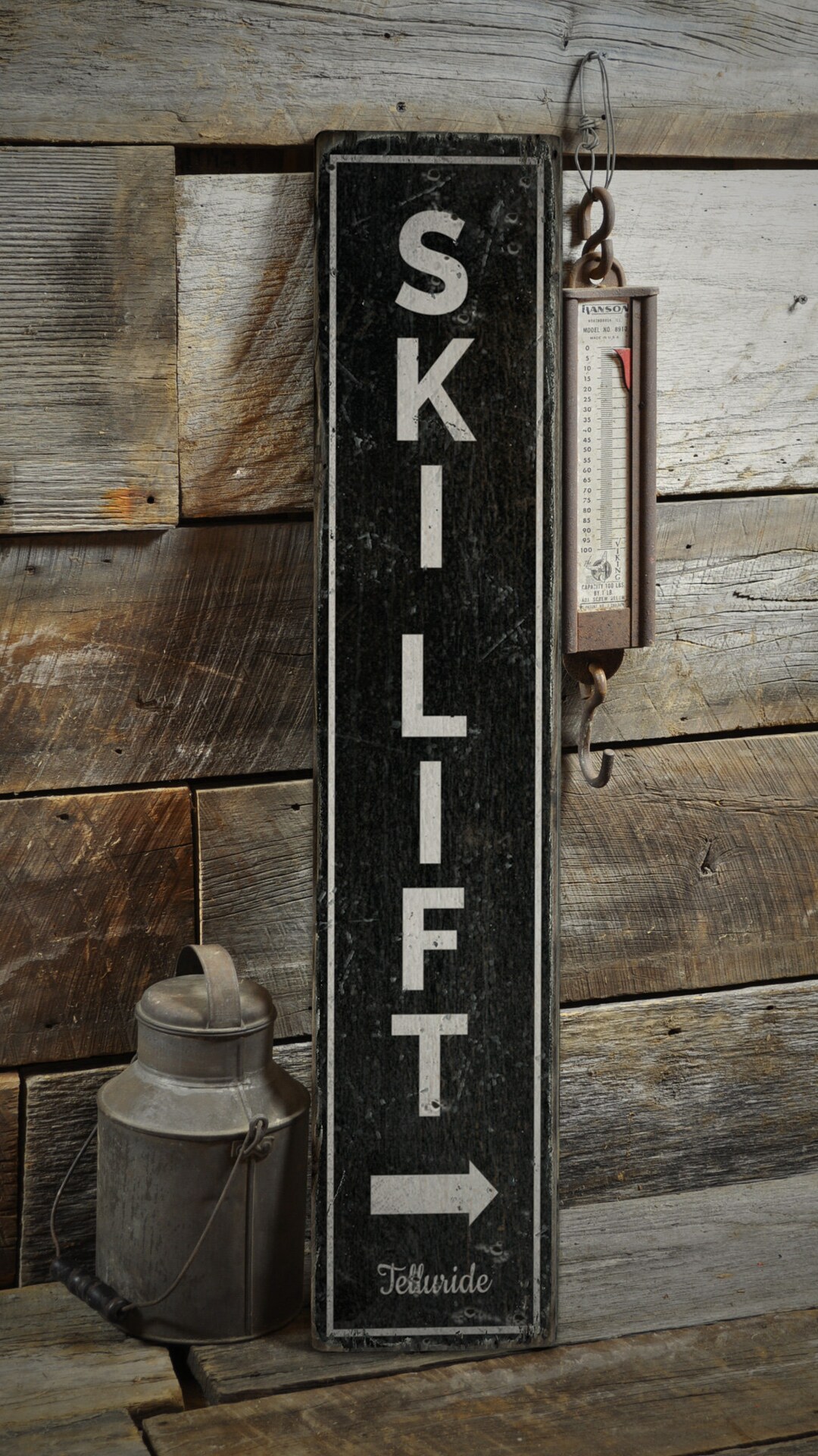 Ski Lift Signs, Wooden Ski Lift Sign, Old Ski Lift Wooden Sign, Wooden ...