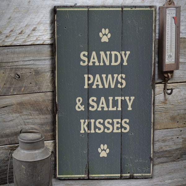 Paw Sign - Etsy
