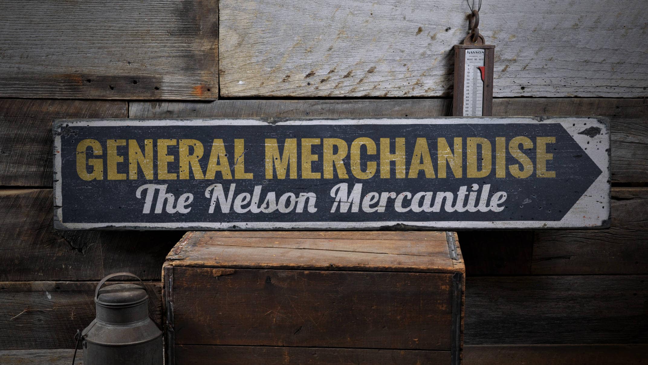 Merchandise Sign, General Store Sign, Custom Mercantile Decor ...