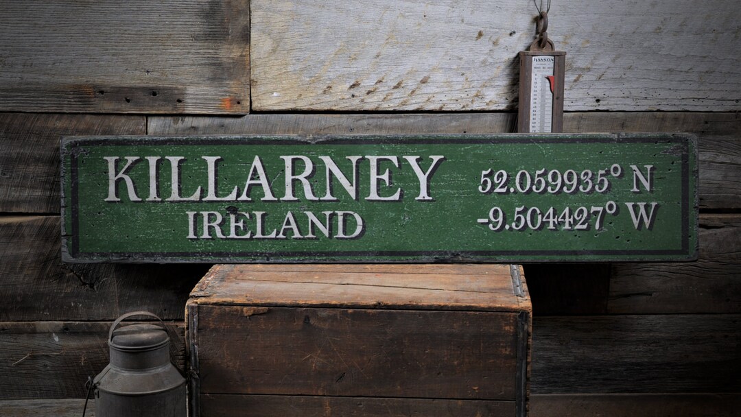 Custom Ireland Sign, Ireland Gift, Ireland Wall Decor, Irish Wall Decor ...