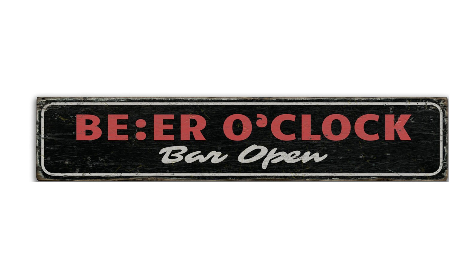 Beer Oclock Sign, Beer Lovers, Beer Decor, Bar Lovers, Beer Drinking ...