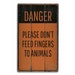 Dont Feed Animals Fingers, Petting Zoo Sign, Animal Sign, Warning Decor ...