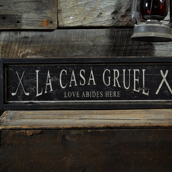 Wooden Vintage Golf Signs - Etsy