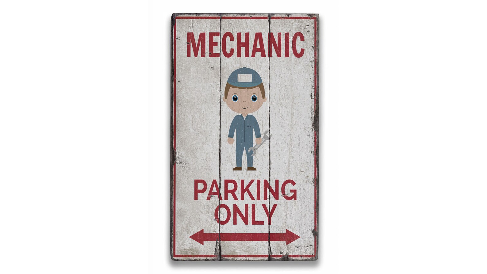 Mechanic Parking Sign Wood Mechanic Parking Sign Parking - Etsy