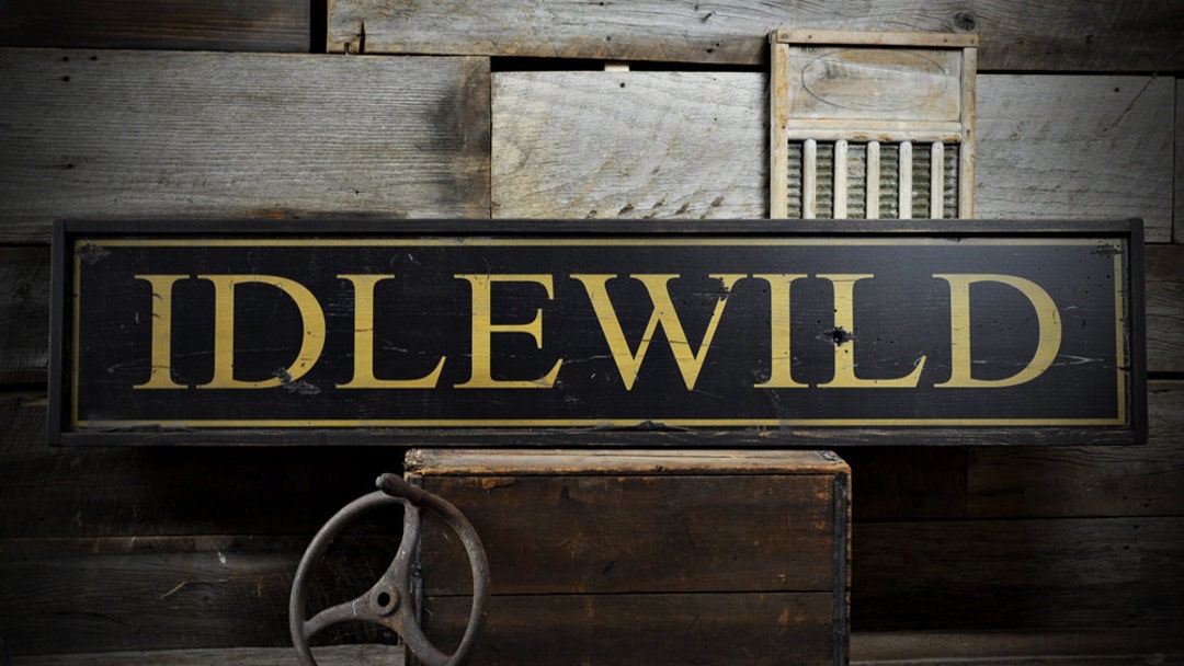 Custom Place or Destination Sign - Rustic Hand Made Distressed Wood ...