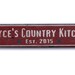 Country Kitchen Sign Kitchen Sign Rustic Kitchen Sign - Etsy