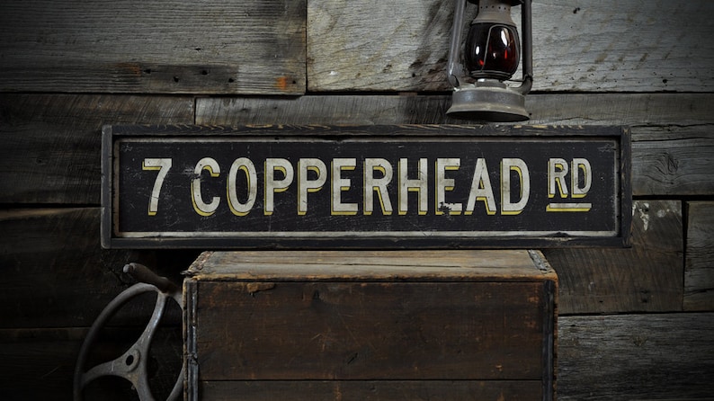 Custom Distressed Street Sign Rustic Hand Made Vintage - Etsy