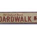 Pointing Hand Boardwalk Sign, Beach Boardwalk Decor, Custom Wood Sign ...