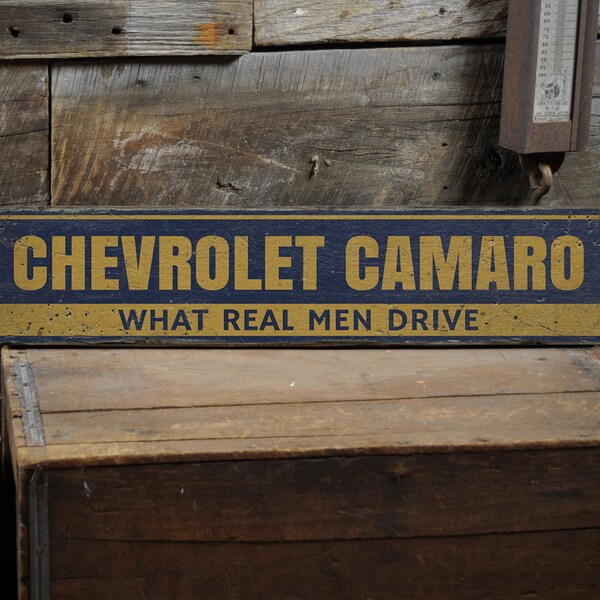 Wood Camaro Sign - Etsy
