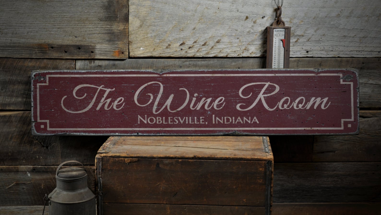 The Wine Room Wood Sign Custom Location City State Home Bar - Etsy