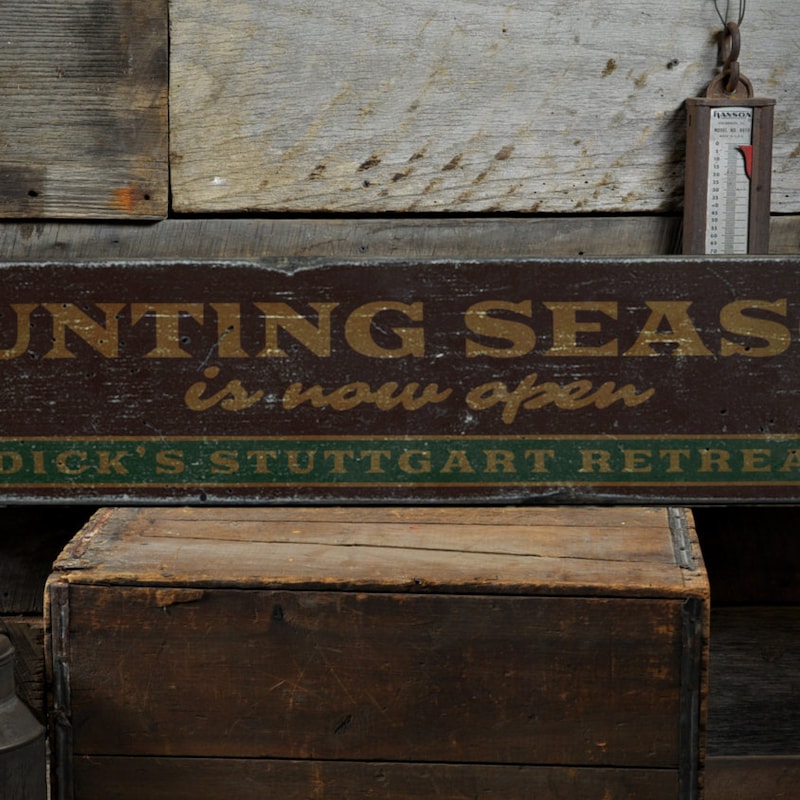 Rustic Hunting Signs - Etsy