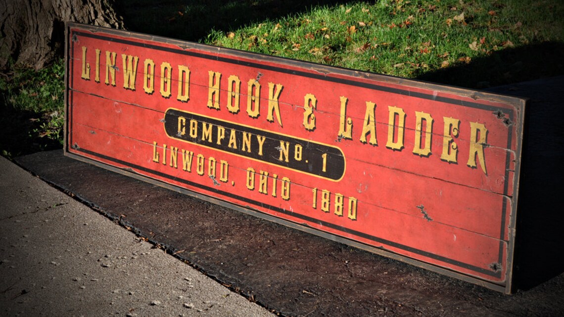 Custom Firehouse Company Sign Rustic Hand Made Vintage - Etsy